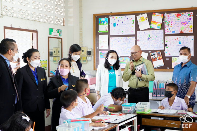 UNICEF, EEF, and Starfish Education had a field visit for the project ...