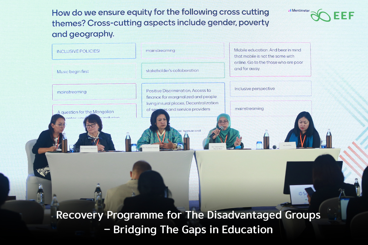 Recovery Programme for The Disadvantaged Groups – Bridging The Gaps in ...