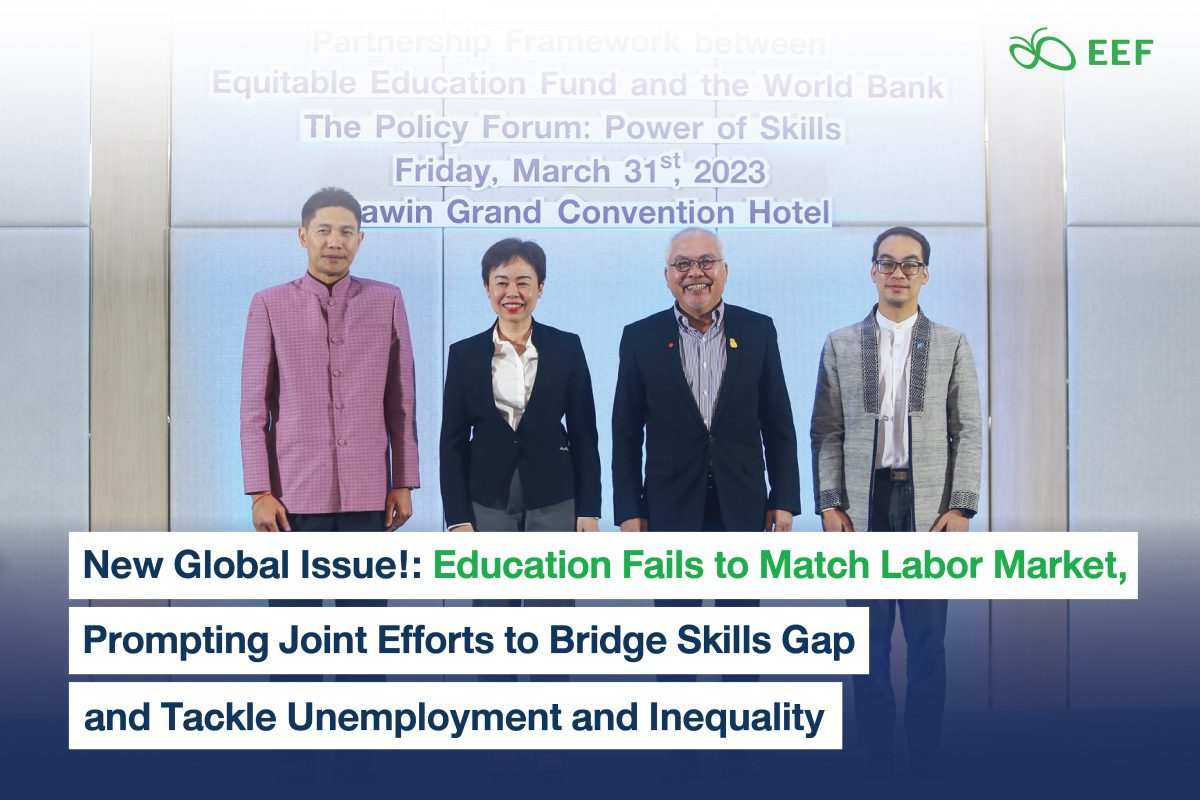 New Global Issue!: Education Fails to Match Labor Market, Prompting ...